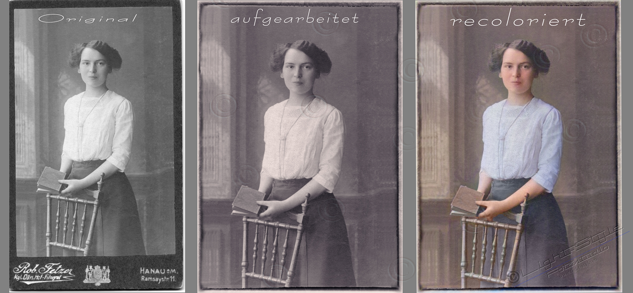 old photos-recoloring – Photo Studio Light-Style